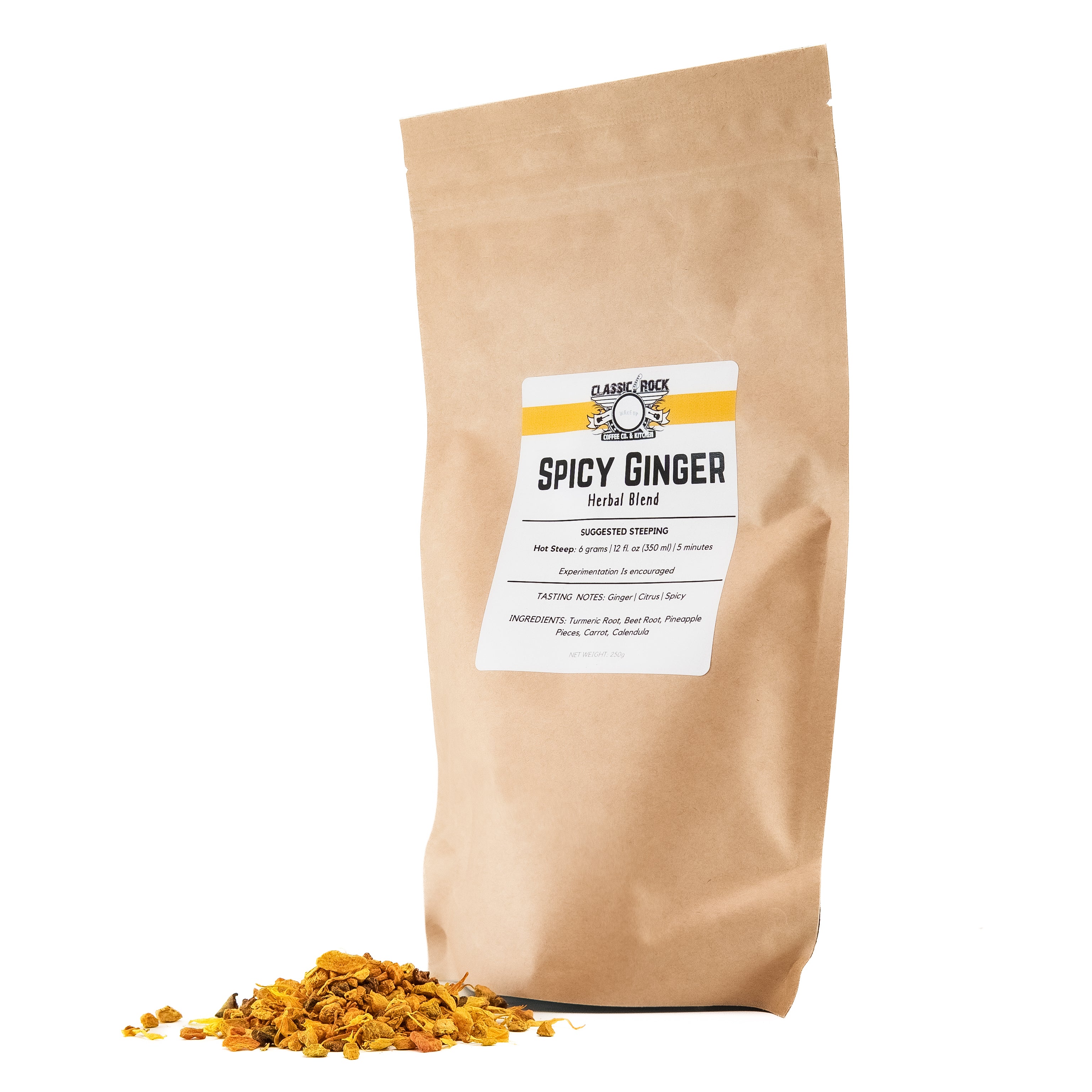 Classic Rock Coffee - Spicy Ginger Tea – Shake This